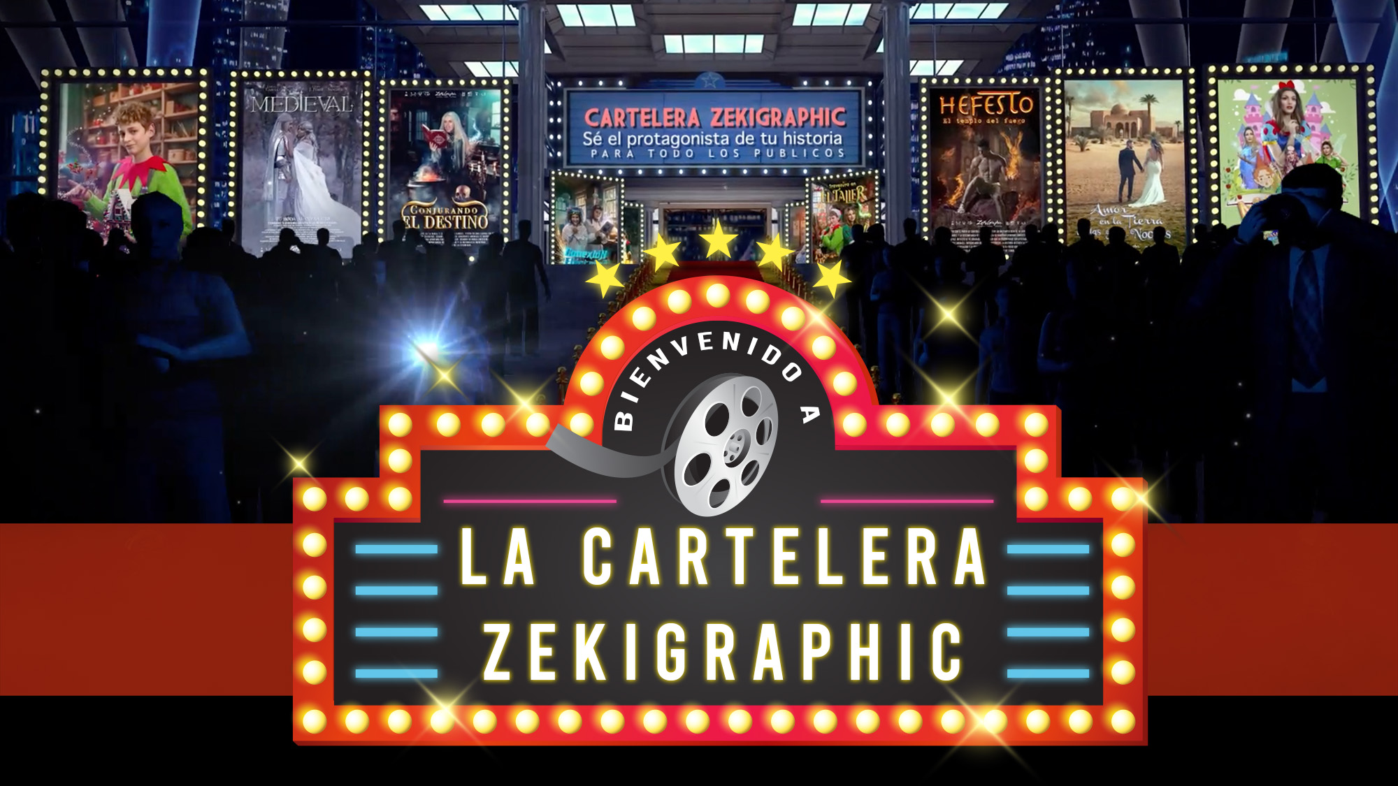 Cartelera Zekigraphic - Tu Historia en una Portada de Película